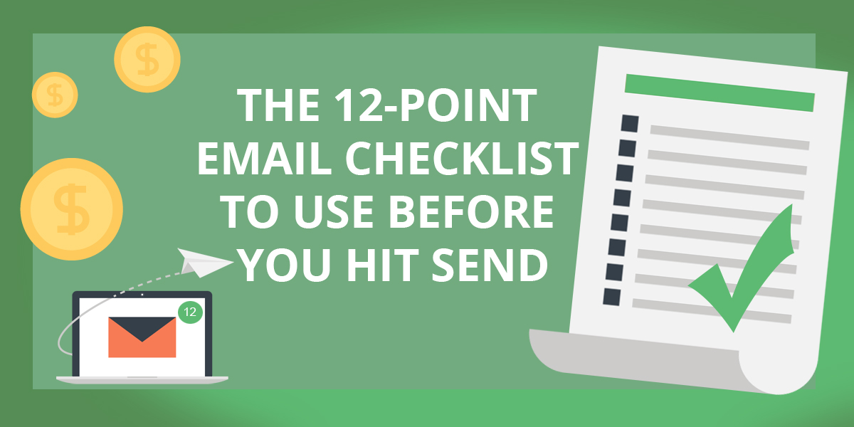 12 Point Email Checklist | PromoteLabs Blog